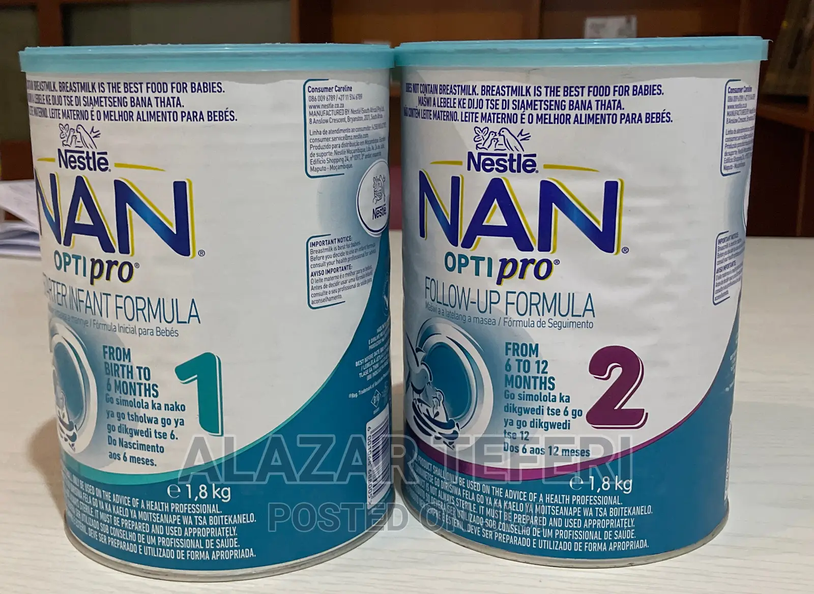 Nan Formula 1,8kg in Bole - Food & Beverages, Alazar Teferi | Jiji.com.et