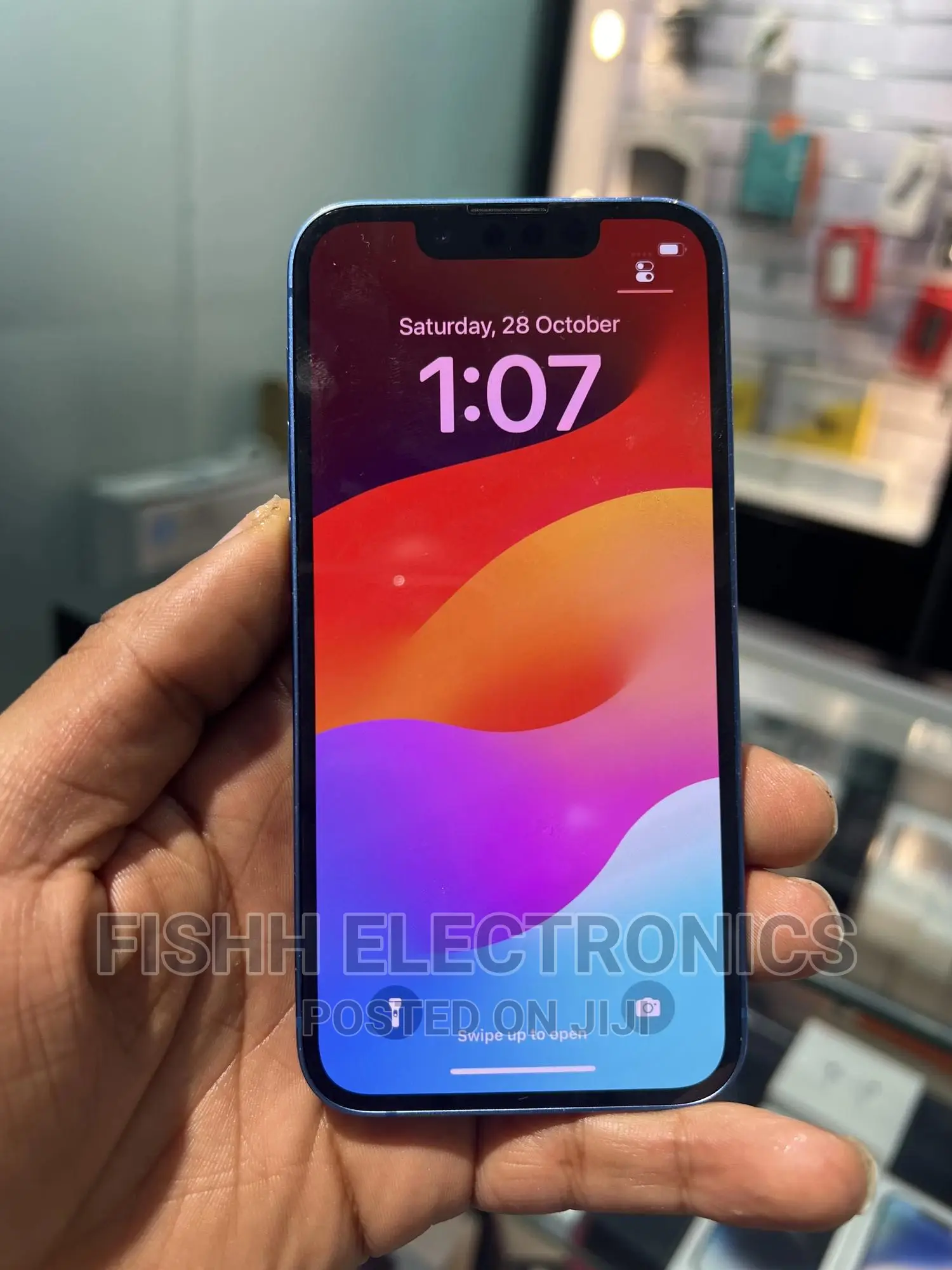 Apple iPhone 13 Mini 128 GB Blue in Bole - Mobile Phones, Fishh Araya | Jiji.com.et