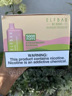 Original Elfbar 5000 Puffs Disposable Vape in Nifas Silk-Lafto ...
