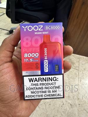 The Exotic Yooz Digital 8000 Puff Vape in Nifas Silk-Lafto - Tobacco ...