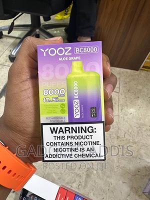 GENUINE YOOZ 8000 Puff With Battery Indicator in Nifas Silk-Lafto ...