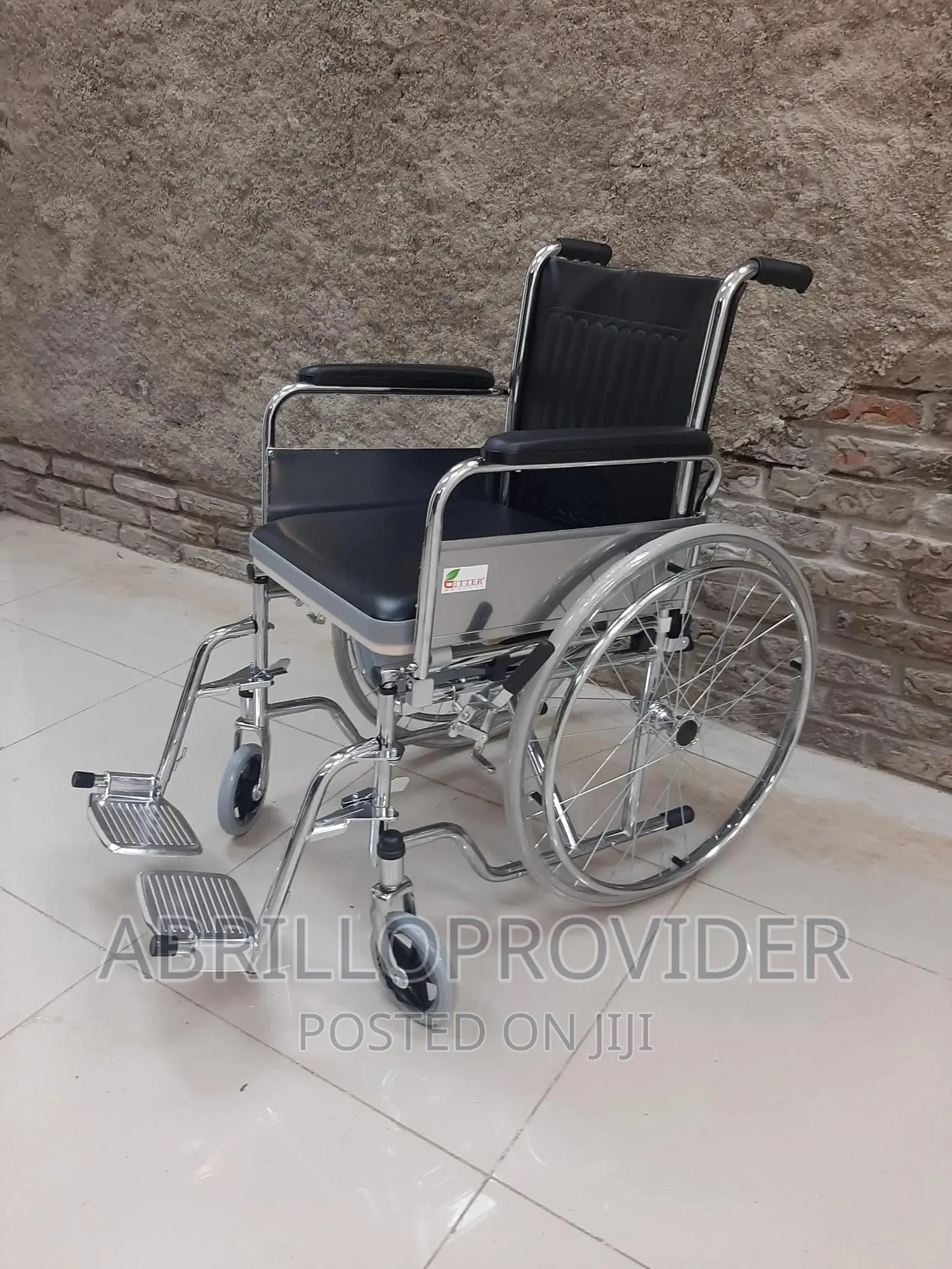Commode Chair Has Wheels(Commode Wheelchair) to Allow Easy in Addis ...