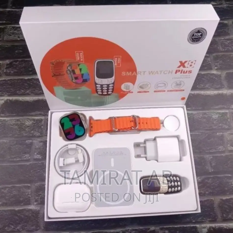 X8 Plus Ultra Smartwatch With 6in1 Unique Combination in Yeka - Smart ...