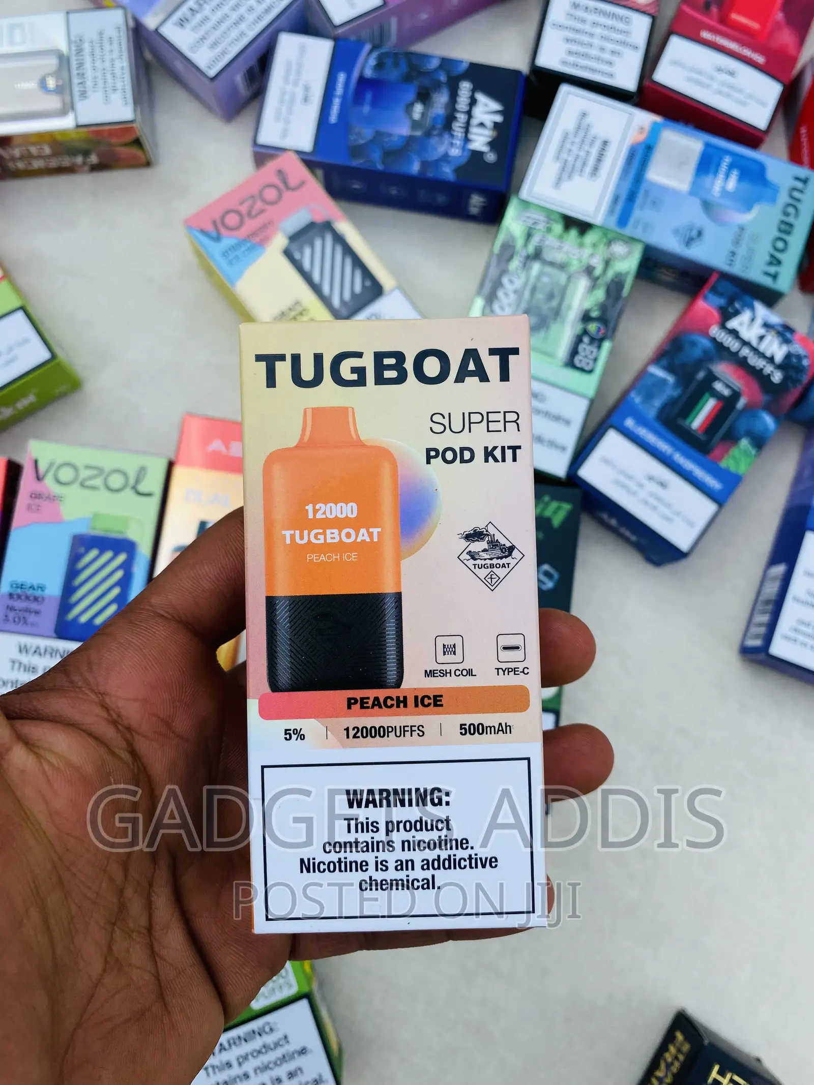 TUGBOAT SUPER 12000 Puff Is Back! in Nifas Silk-Lafto - Tobacco ...