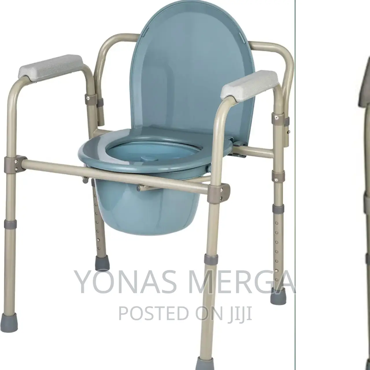 Commode W Removable Bed Pan, Portable Chair/Build-in Toilet in Bole ...