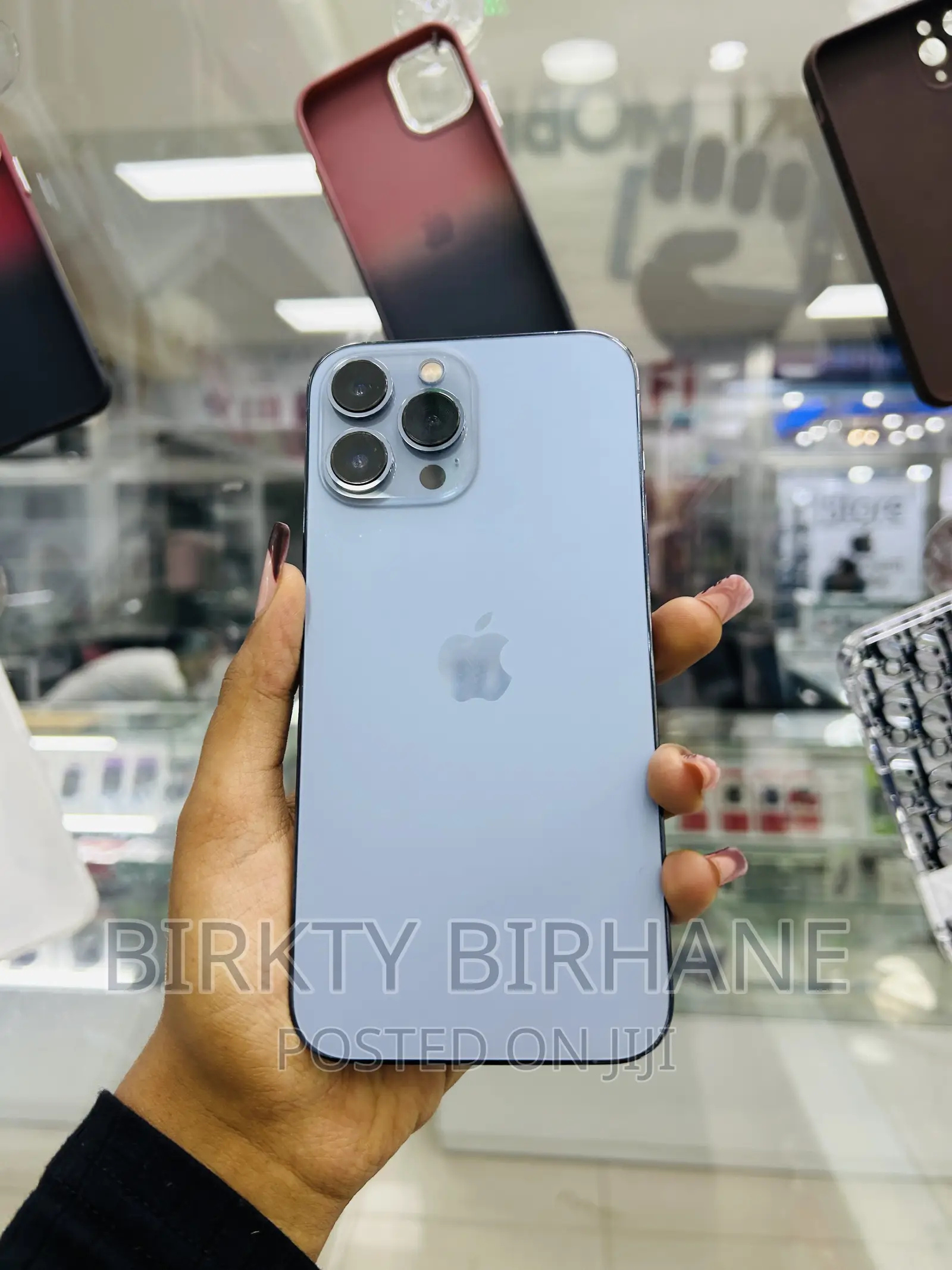 Apple iPhone 13 Pro Max 128 GB Blue in Bole - Mobile Phones, Birkty Birhane | Jiji.com.et