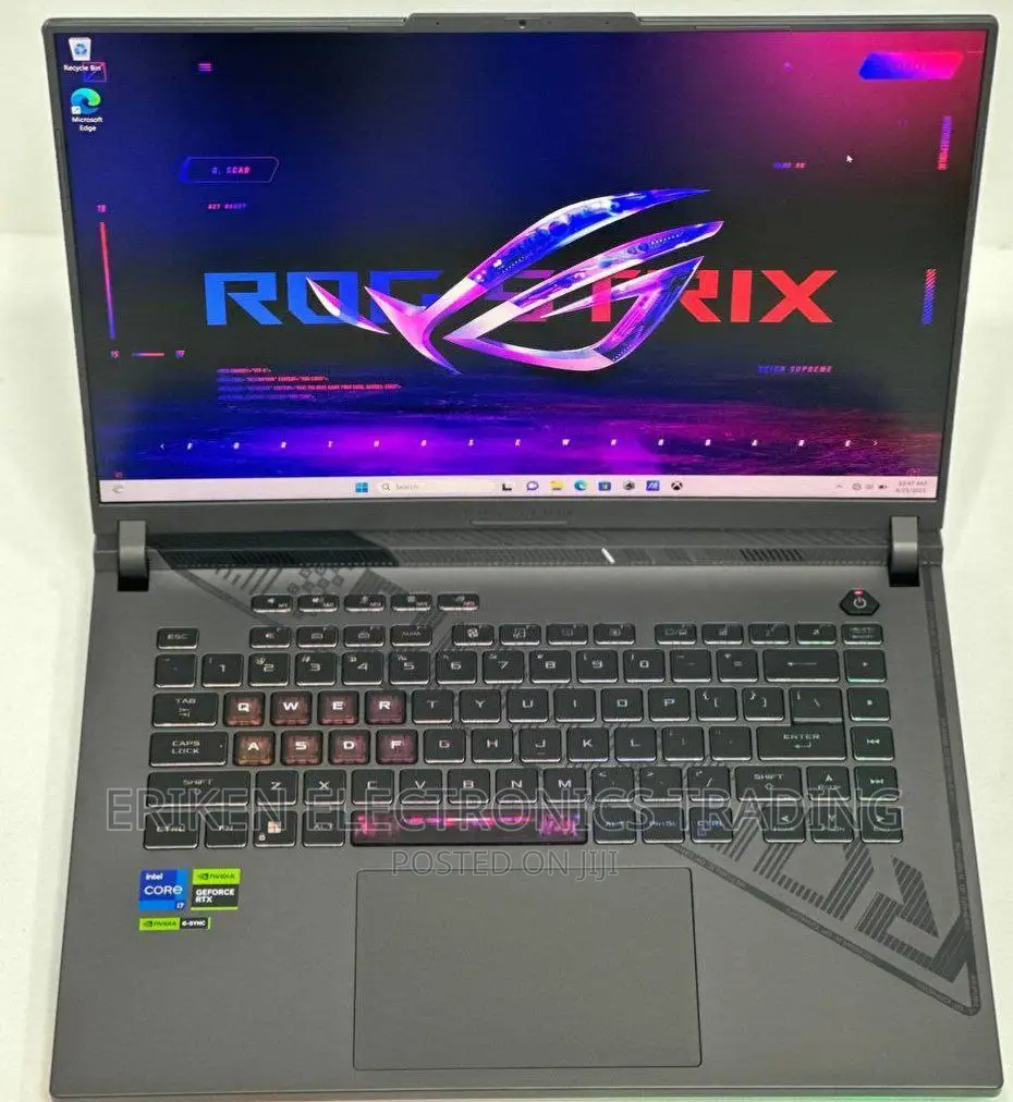 New Laptop Asus ROG Strix G16 G614 16GB Intel Core I7 SSD 1.5T in Bole - Laptops & Computers ...
