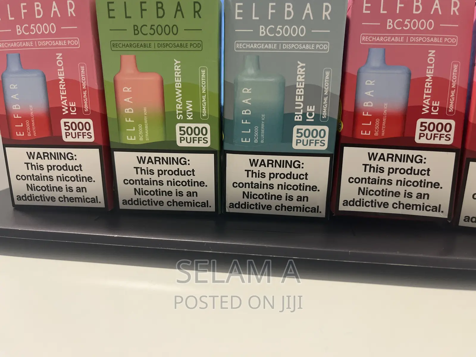 Vape Elfbar 5000 in Bole - Tobacco Accessories, Hanna M | Jiji.com.et