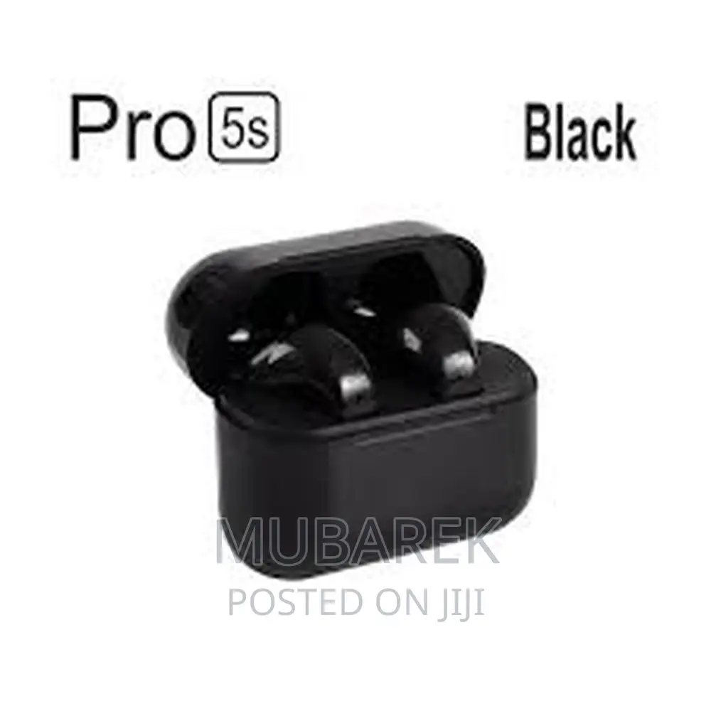 Pro 5s Black Color in Lideta - Headphones, Mubarek Jemal | Jiji.com.et