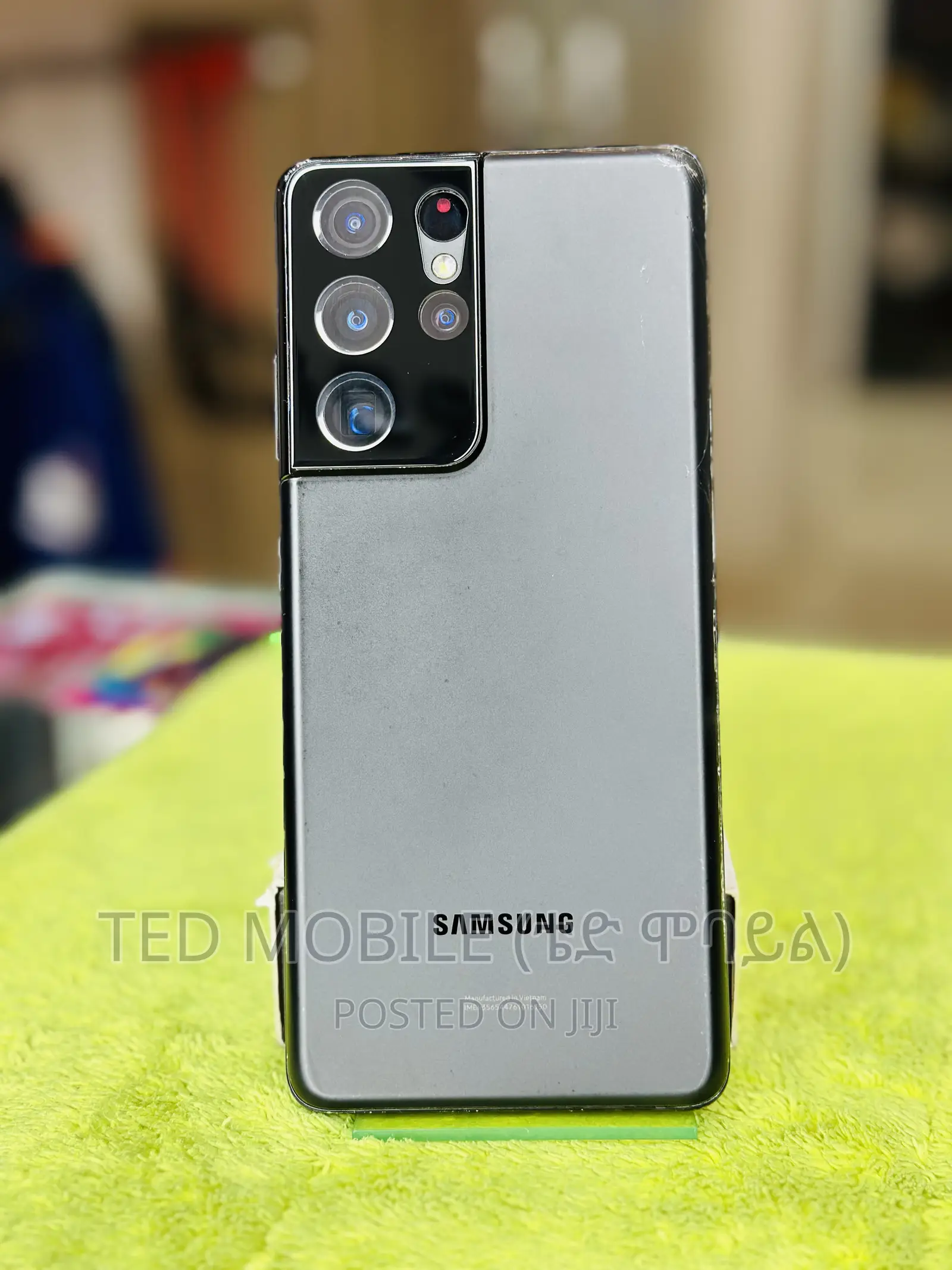 Samsung Galaxy S21 Ultra 5G 128 GB Black in Bole - Mobile Phones, Tewodros Hailu | Jiji.com.et