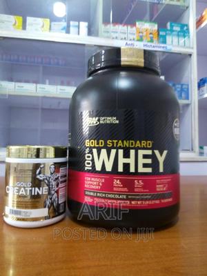 Original Gold Standard Whey Protein + Gold Creatine (Package in Gullele ...