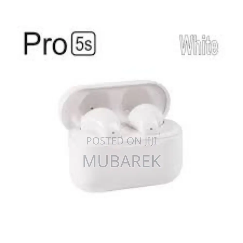 Pro 5S in White Color in Bole - Headphones, Mubarek Jemal | Jiji.com.et