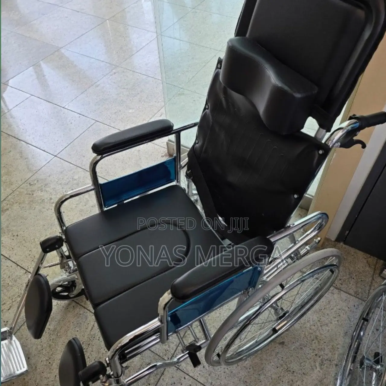 High Back Commode Wheelchair Details,Foldable, Easy to Carry in Akaky ...