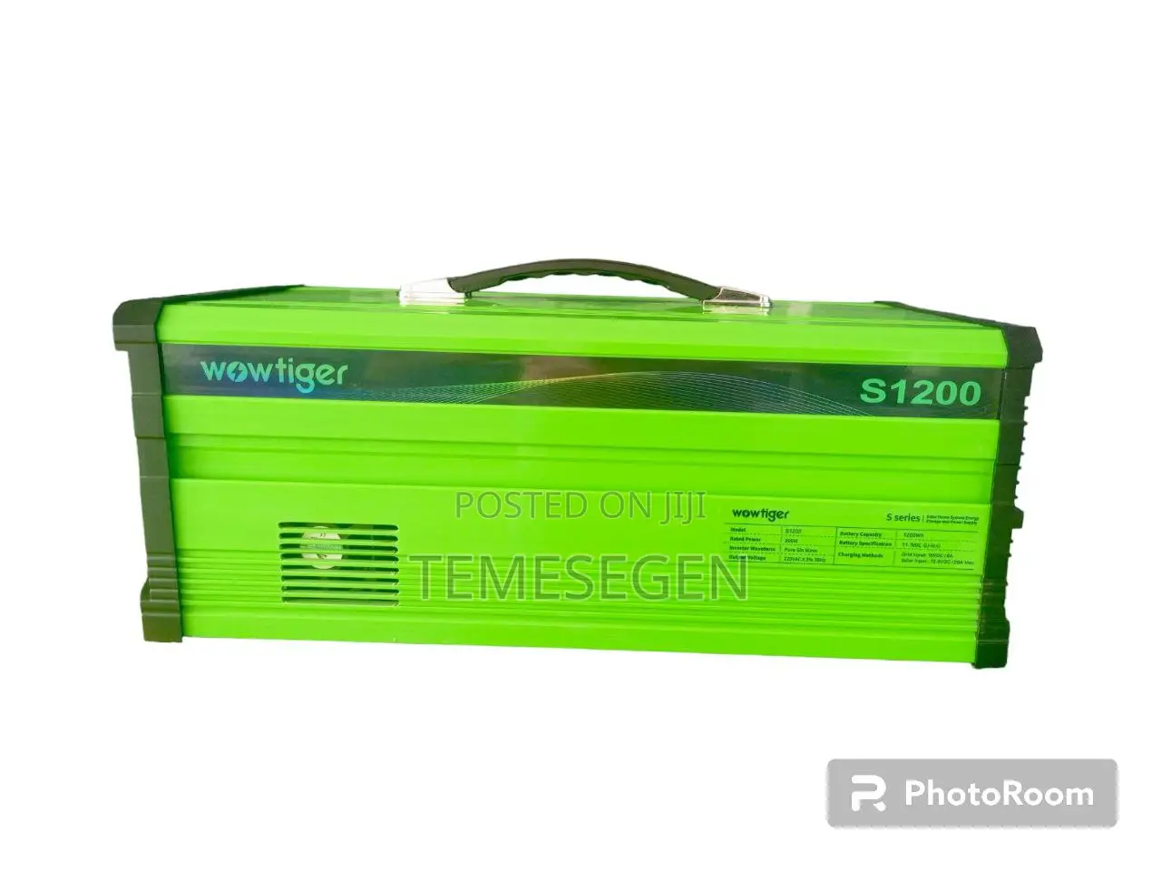 Lithium Ion Battery (S1200) in Yeka - Solar Energy, Temesegen Melese ...