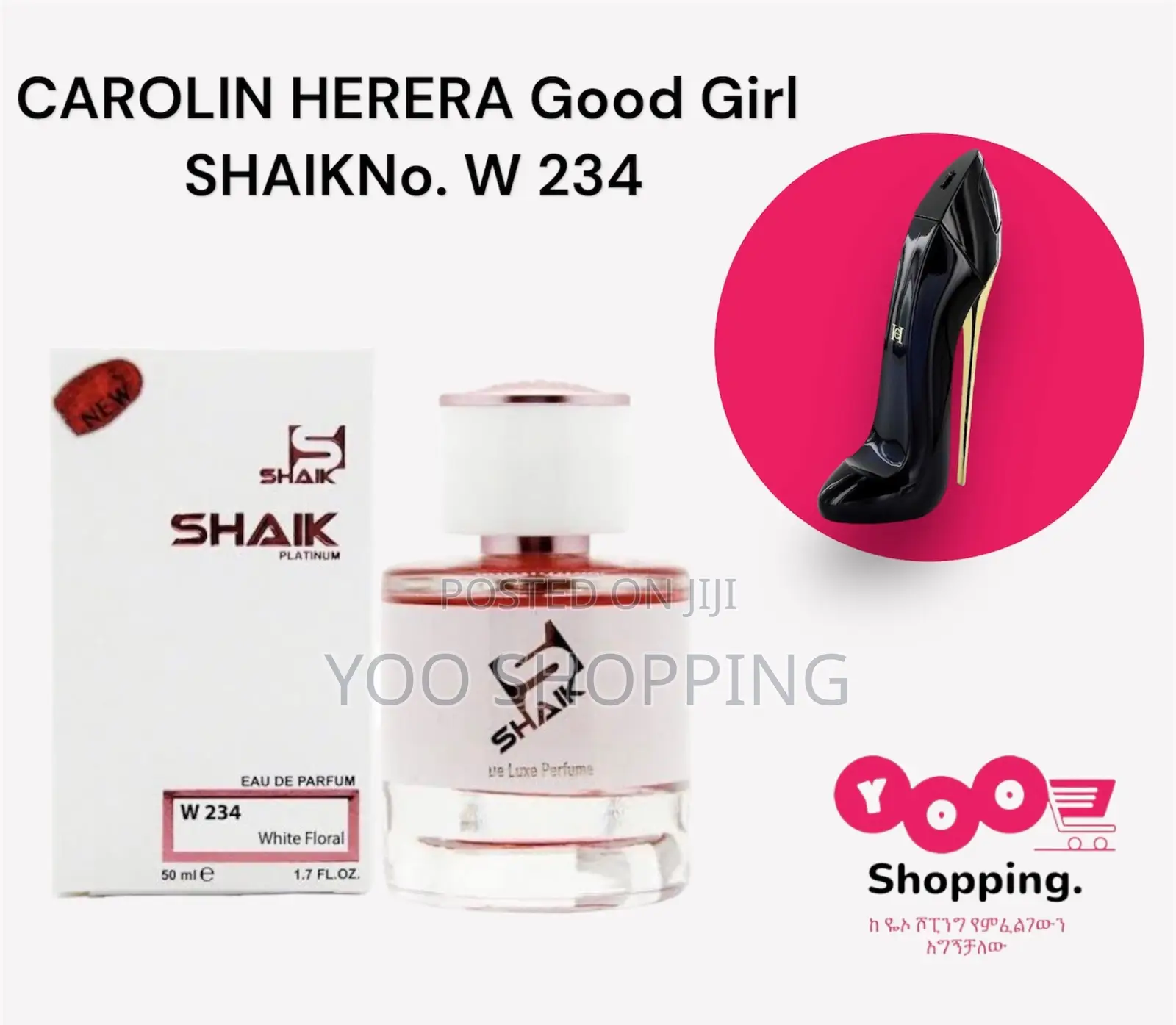 Shaik Carolina Herrera Good Girl No.234 Womens Perfume in Bole ...