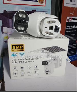 6MP Dual Lens Dual Screen Solar PTZ Camera in Addis Ketema - Security ...