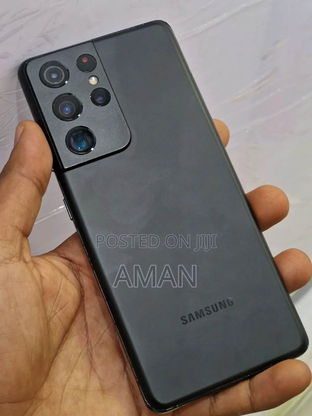 Samsung Galaxy S21 Ultra 5G 128 GB Black in Yeka - Mobile Phones, Aman Sol | Jiji.com.et