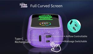 Boace Turbo 25,000 Puff With Full Display in Nifas Silk-Lafto - Tobacco ...