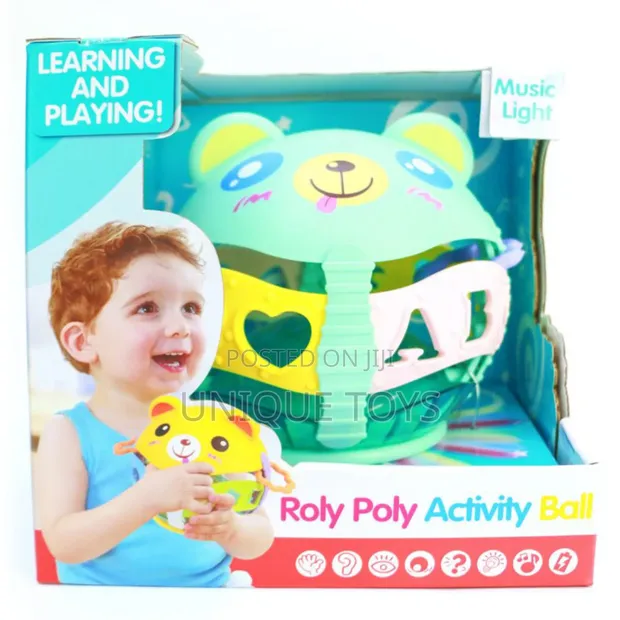 Roly Poly Activities ROLY POLY BALL: With Lights And Music In Bole