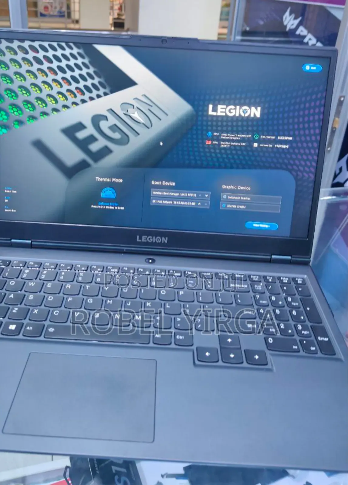 New Laptop Lenovo Legion 5 16GB AMD Ryzen 7 SSD 512GB in Bole - Laptops & Computers, Robel Yirga ...