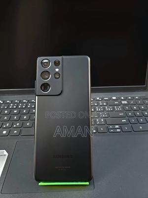 Samsung Galaxy S21 Ultra 5G 128 GB Black in Nifas Silk-Lafto - Mobile Phones, Aman Sol | Jiji.com.et