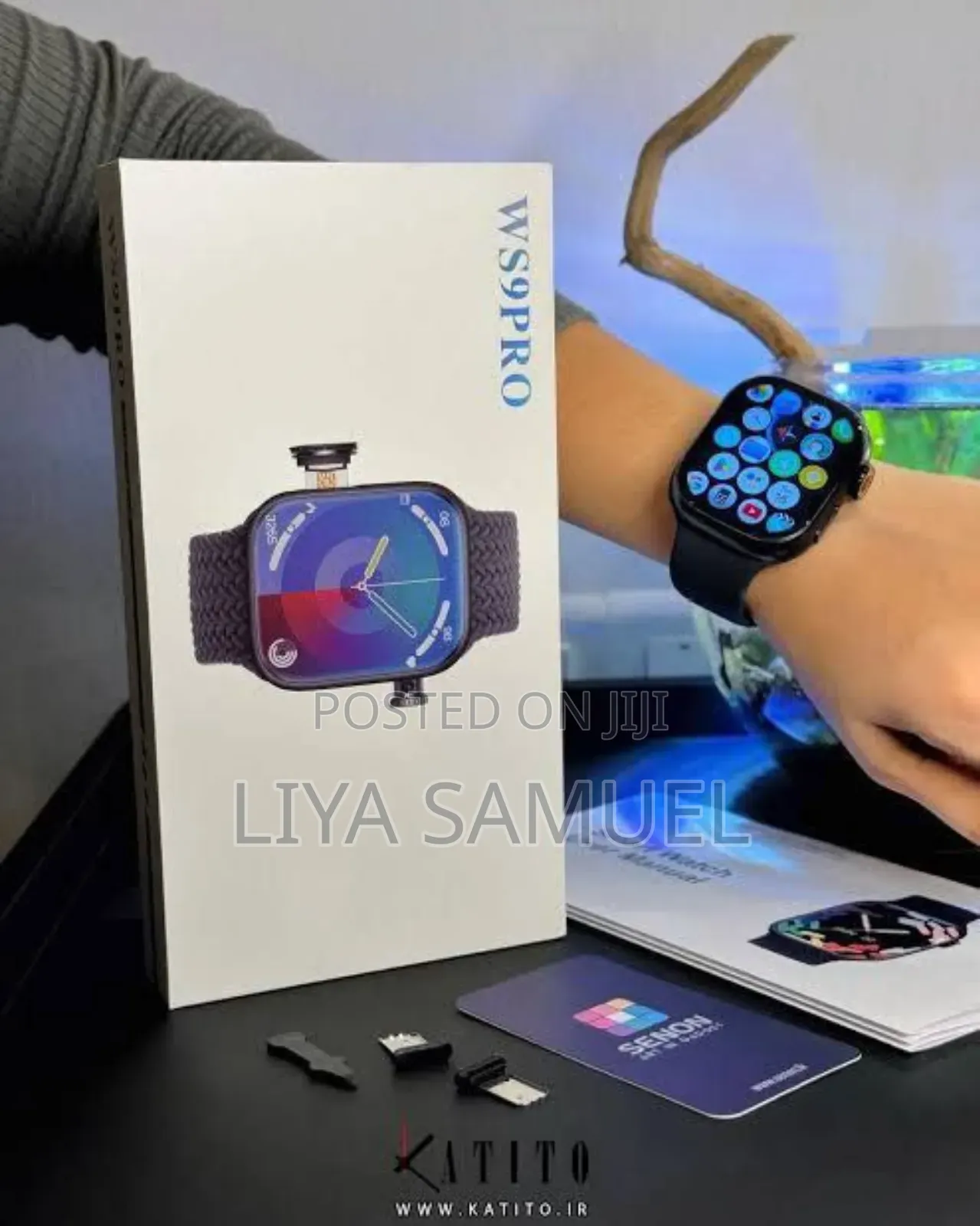 Samart Watch ሲም ካርድ,ዋይፋእና ሁሉንም መጠቀም የሚስችል in Yeka - Watches, Liya ...