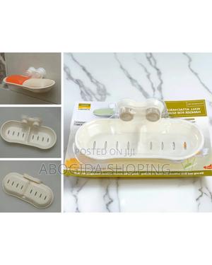 Plastic Double Soap Rack With Wall Attachment Feature in Bole - Home ...