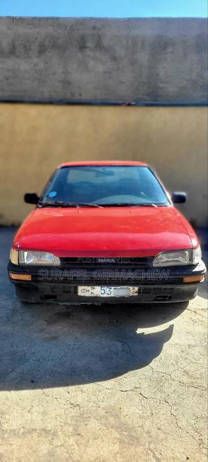 Toyota Corolla 1990 Red in Bole - Cars, Mr Good Guys | Jiji.com.et