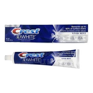 Crest 3D White Ultra Whitening Toothpaste, Vivid Mint in Kolfe Keranio - Bath & Body, Li M ...
