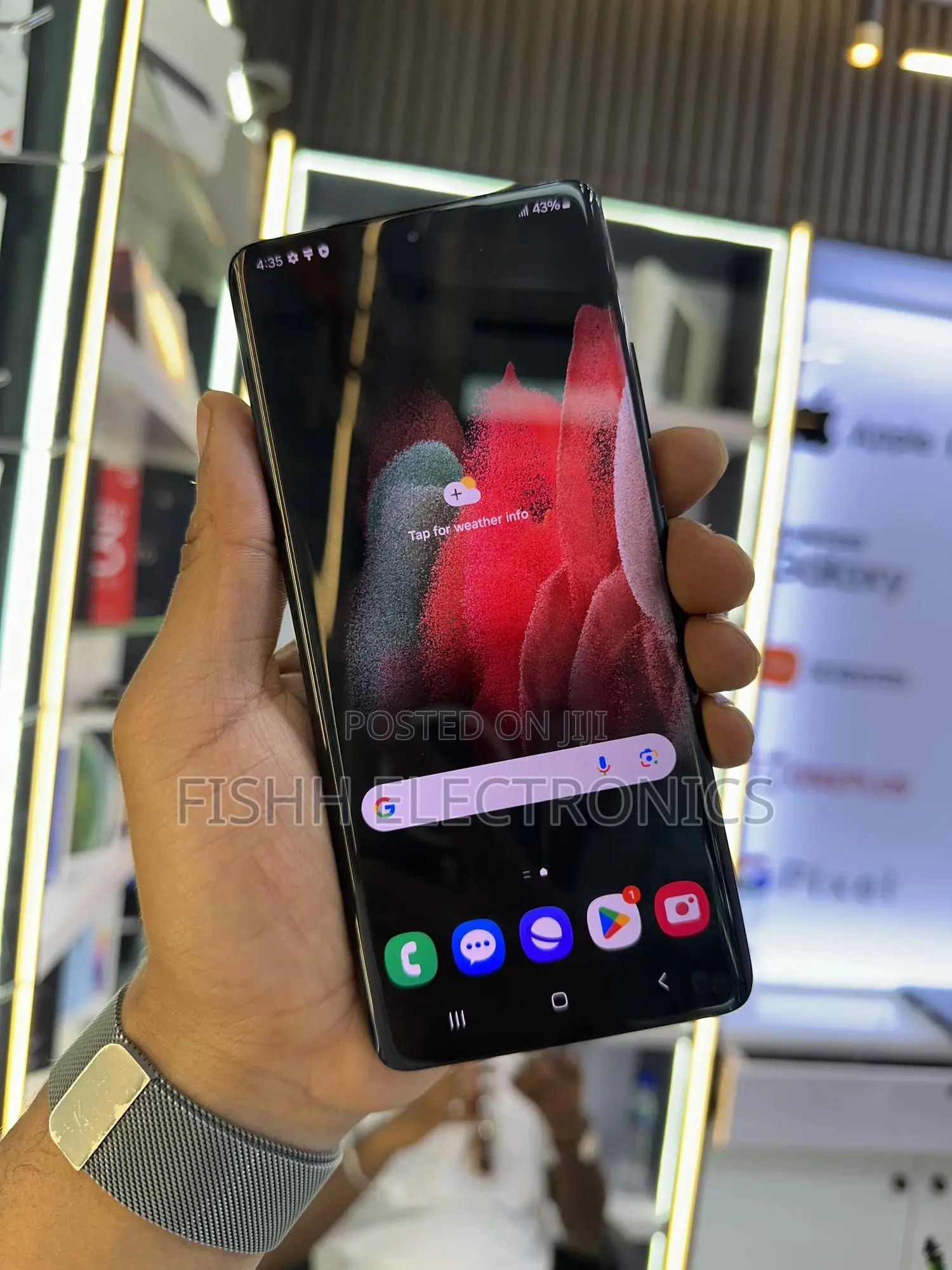 Samsung Galaxy S21 Ultra 5G 128 GB Black in Bole - Mobile Phones, Fishh Araya | Jiji.com.et