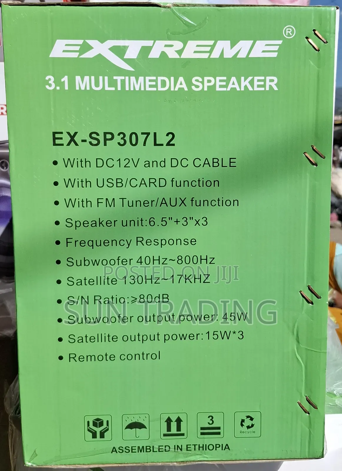 Exterme 3.1ch Home Theatre Multimedia Speakers in Addis Ketema - Audio & Music Equipment, Sun ...