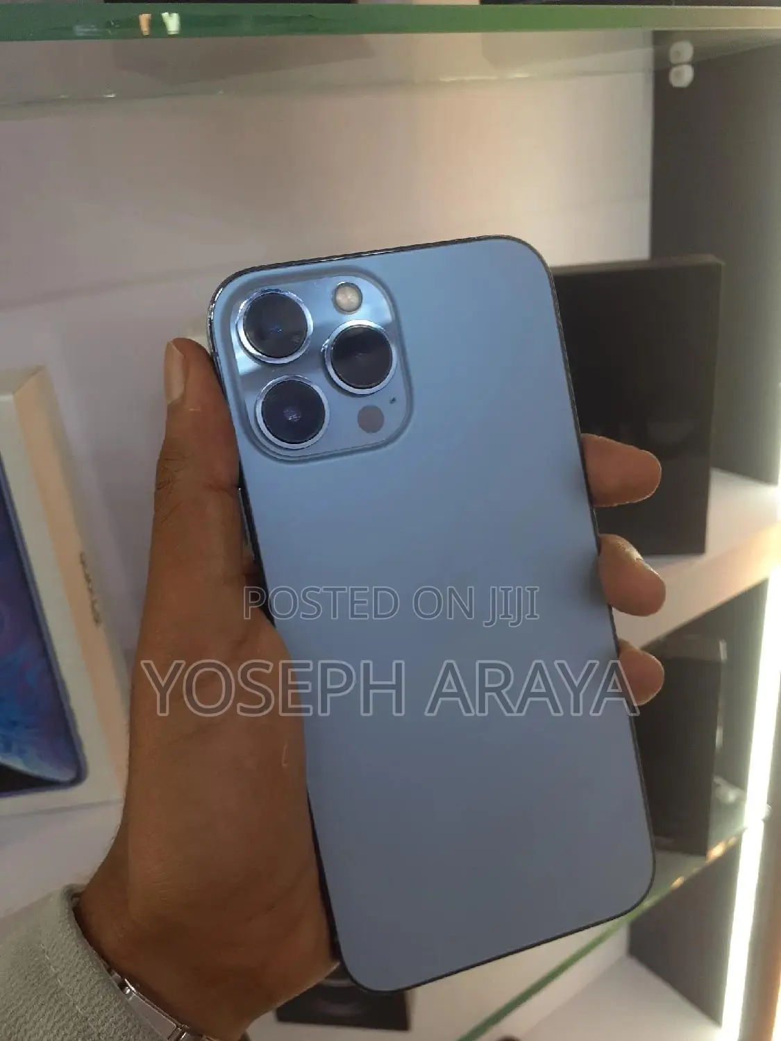 Apple iPhone 13 Pro Max 256 GB Blue in Bole - Mobile Phones, Yoseph Araya | Jiji.com.et