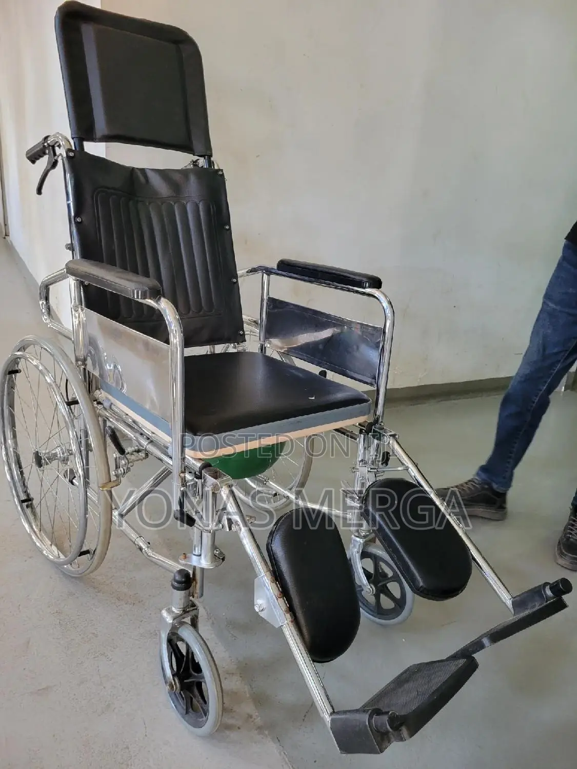 Toilet Wheelchair፵可ዊልቼር+Mobility:Wheels for Easy Movement in Addis ...