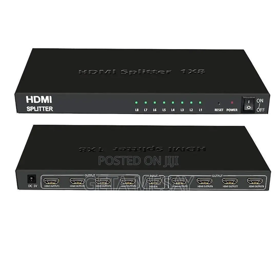 Hdmi Splitter 1x8 - 1 Input, 8 Output in Arada - Computer Accessories ...