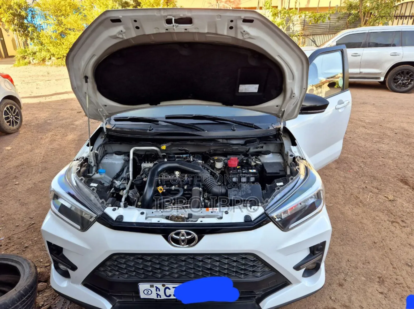 Toyota Raize 2022 White in Kolfe Keranio - Cars, Ibro Ibro | Jiji.com.et