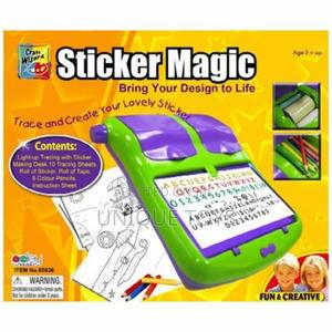 2-in-1 Light Box Sticker Desk Machine Set: Sticker Magic in Yeka - Toys ...