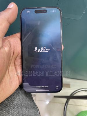 Apple iPhone 15 Pro 128 GB Black in Bole - Mobile Phones, Aberham Tilahun | Jiji.com.et