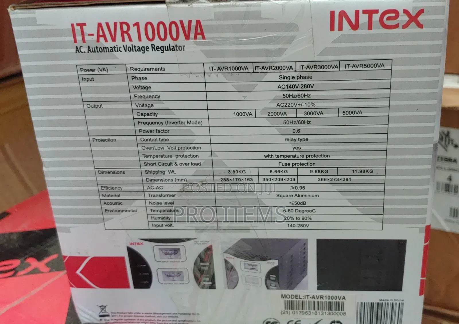 Intex Avr 1000va Voltage Stabilizer in Bole - Electrical Equipment, Pro ...