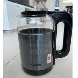Saachi Transparent Kettle–See-Through Borosilicate Design in Nifas Silk ...