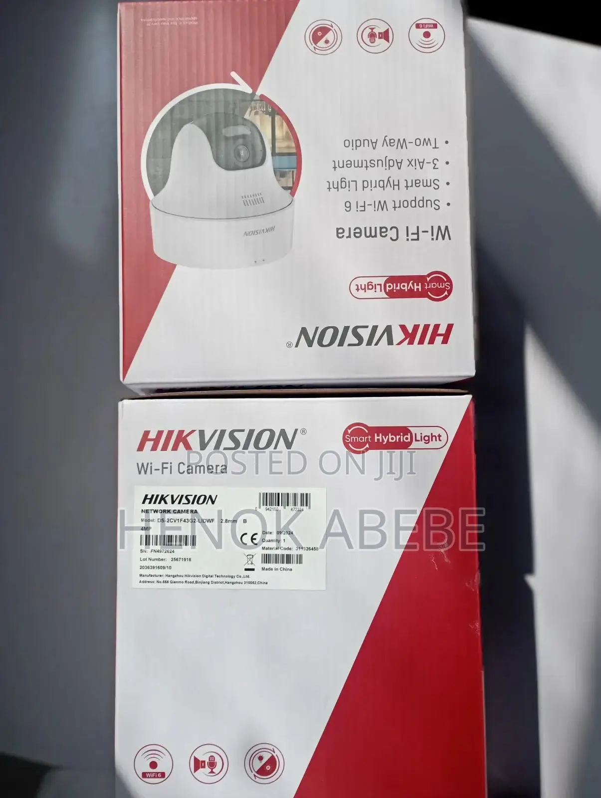 Hikvision Smart Hybrid Light Wi-Fi Camera in Bole - Security & Surveillance, Henok A | Jiji.com.et