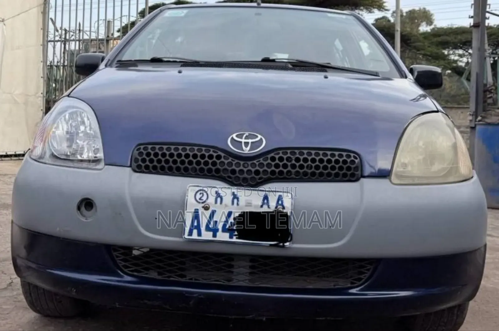 Toyota Vitz 2000 Blue in Yeka - Cars, Natnael Temam | Jiji.com.et