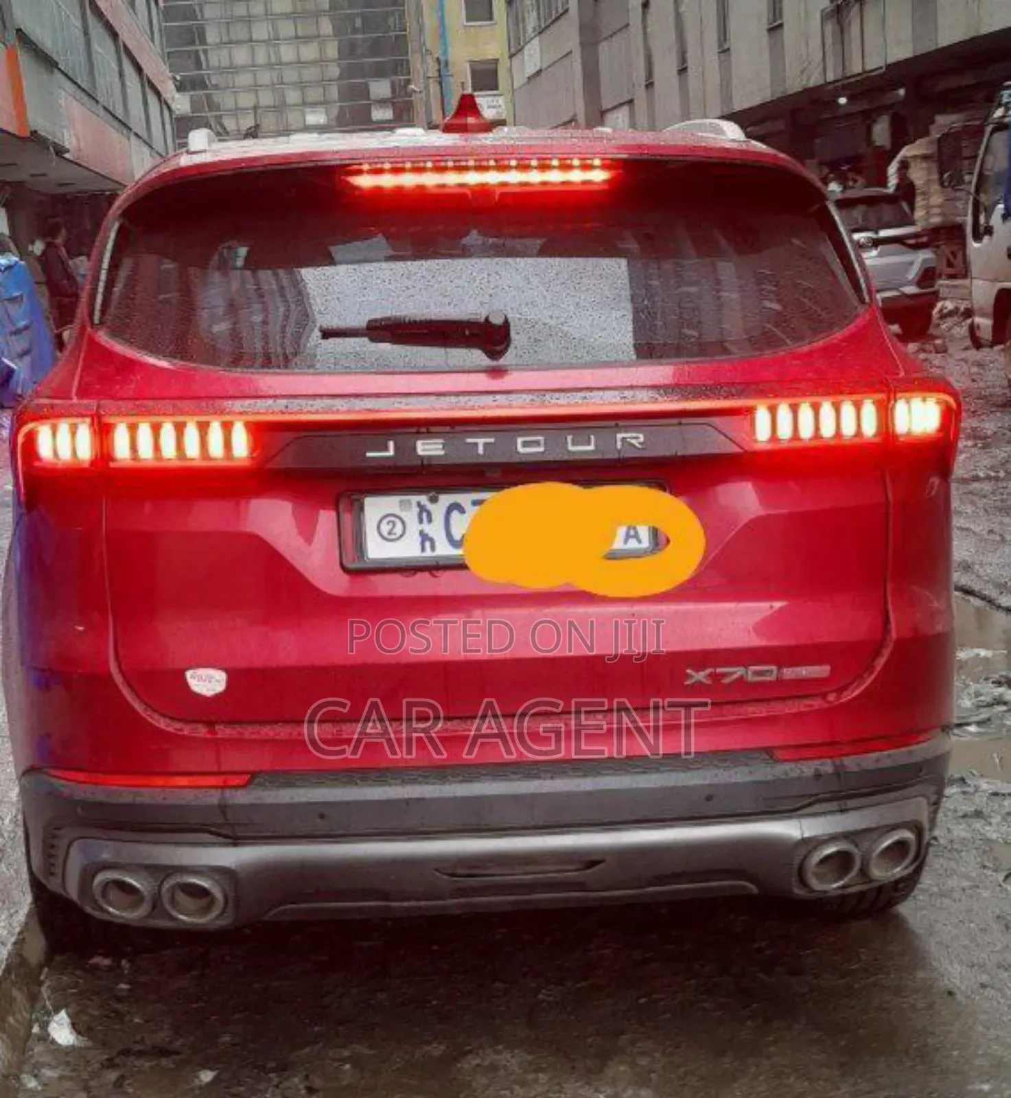 Jetour X70 Plus 2022 Red in Bole - Cars, Car Agent | Jiji.com.et