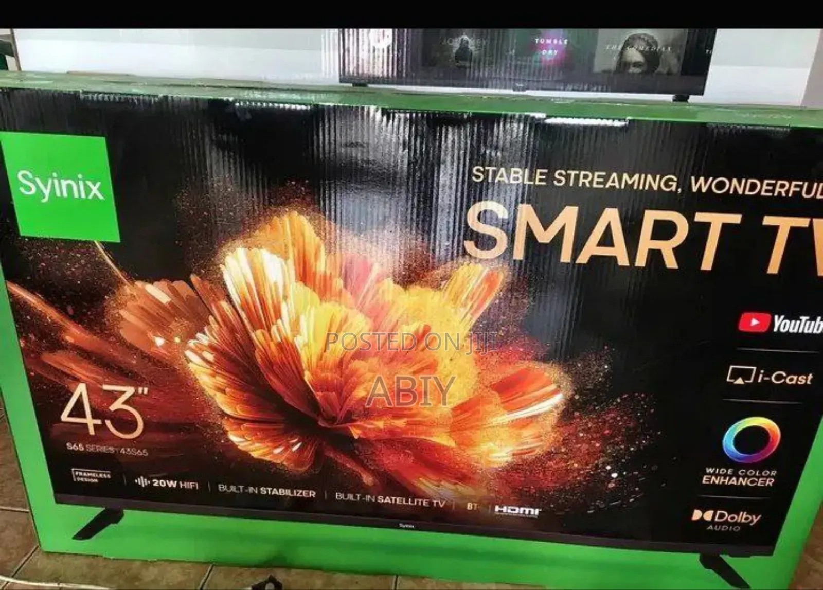 Siyinix 43" New 2025 in Arada - TV & DVD Equipment, Abiy Abebe | Jiji ...