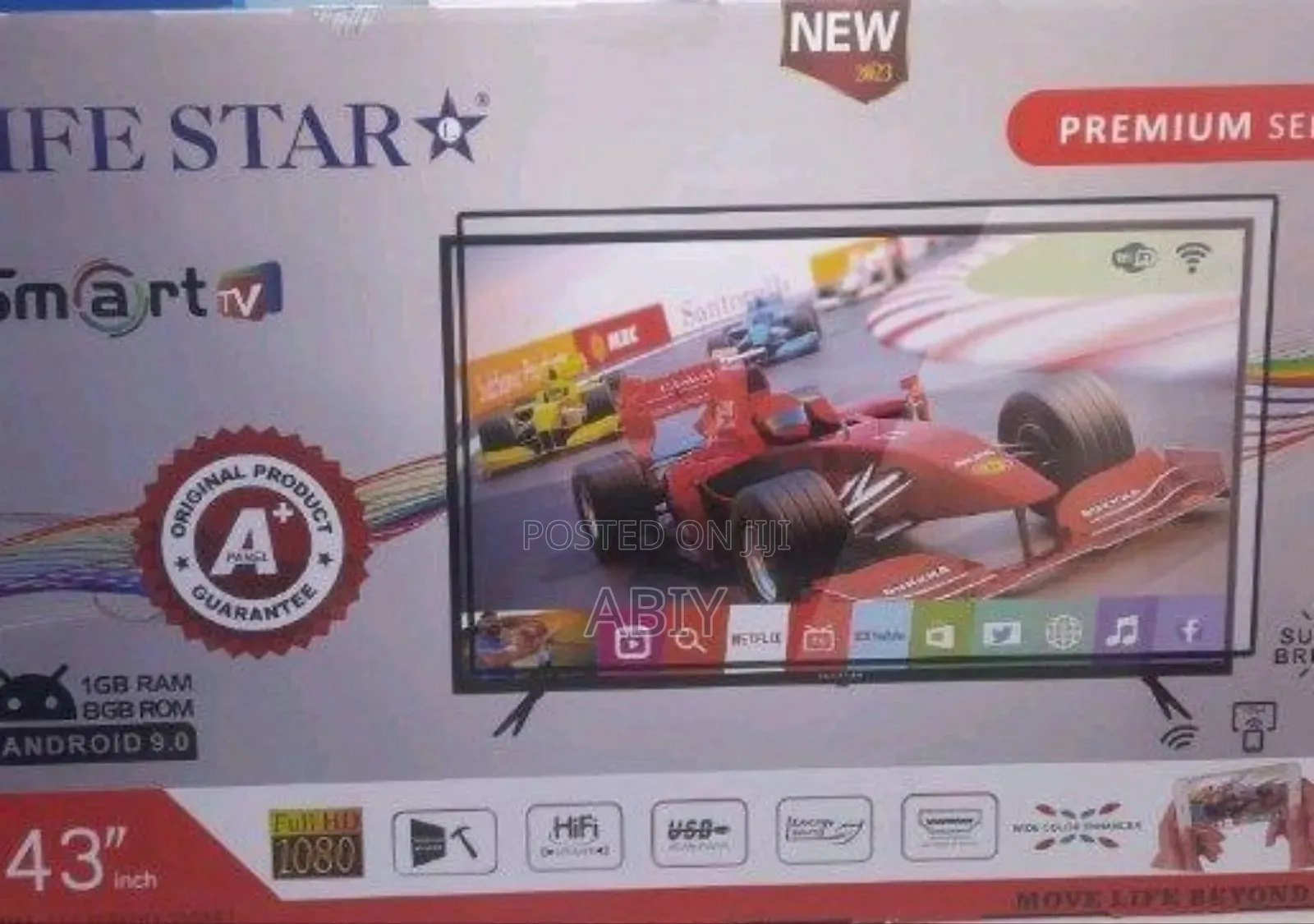 Life Star 43" Smart Tv in Arada - TV & DVD Equipment, Abiy Abebe | Jiji ...