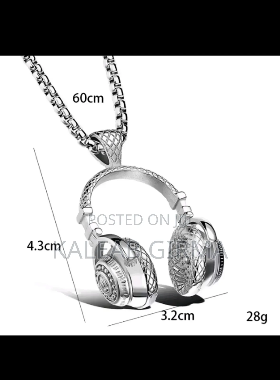 Machine Gun And Headset Pendant Necklace Gangster Men's in Yeka ...