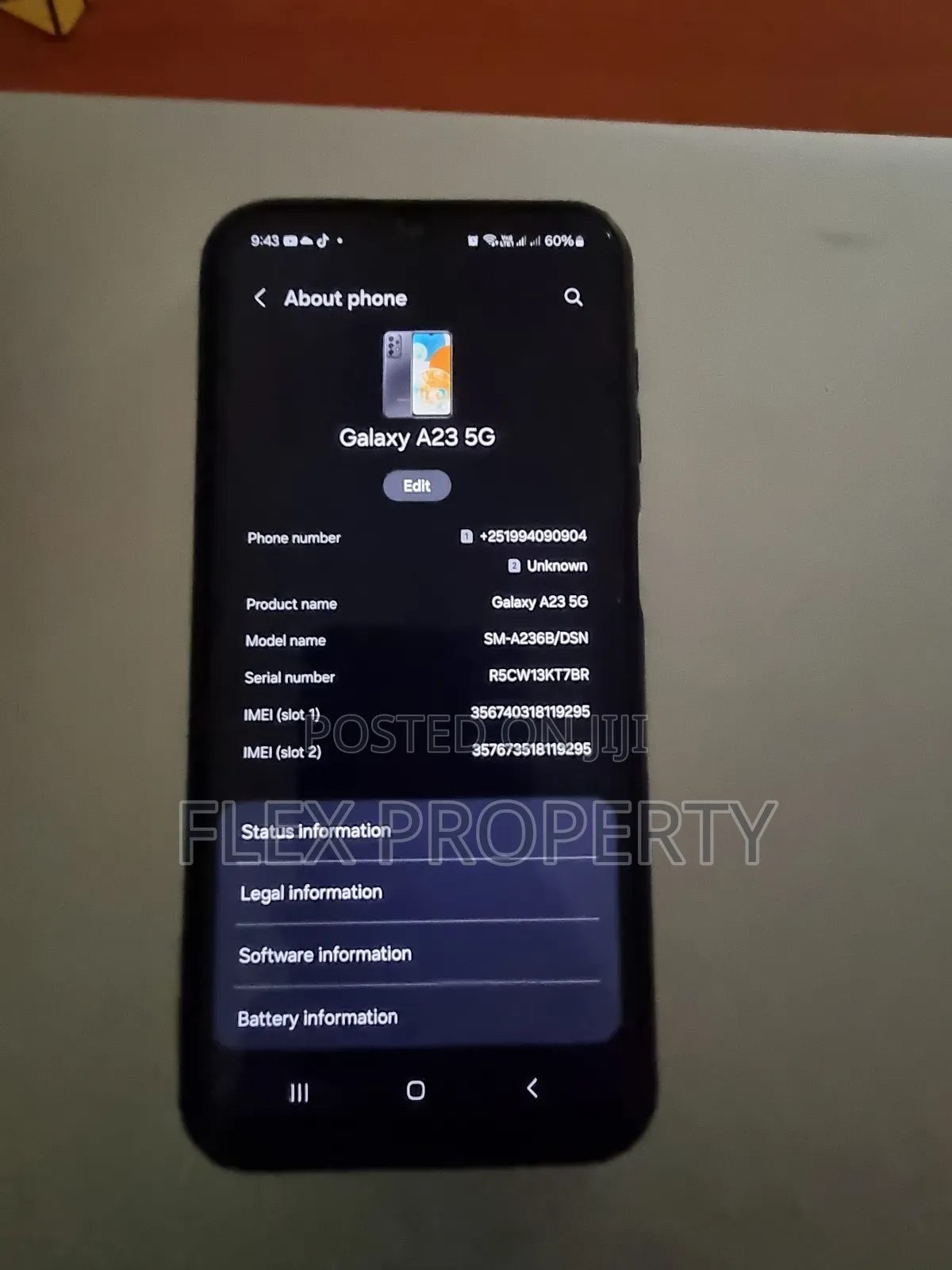 Samsung Galaxy A23 5G 64 GB Black in Bole - Mobile Phones, Flex ...