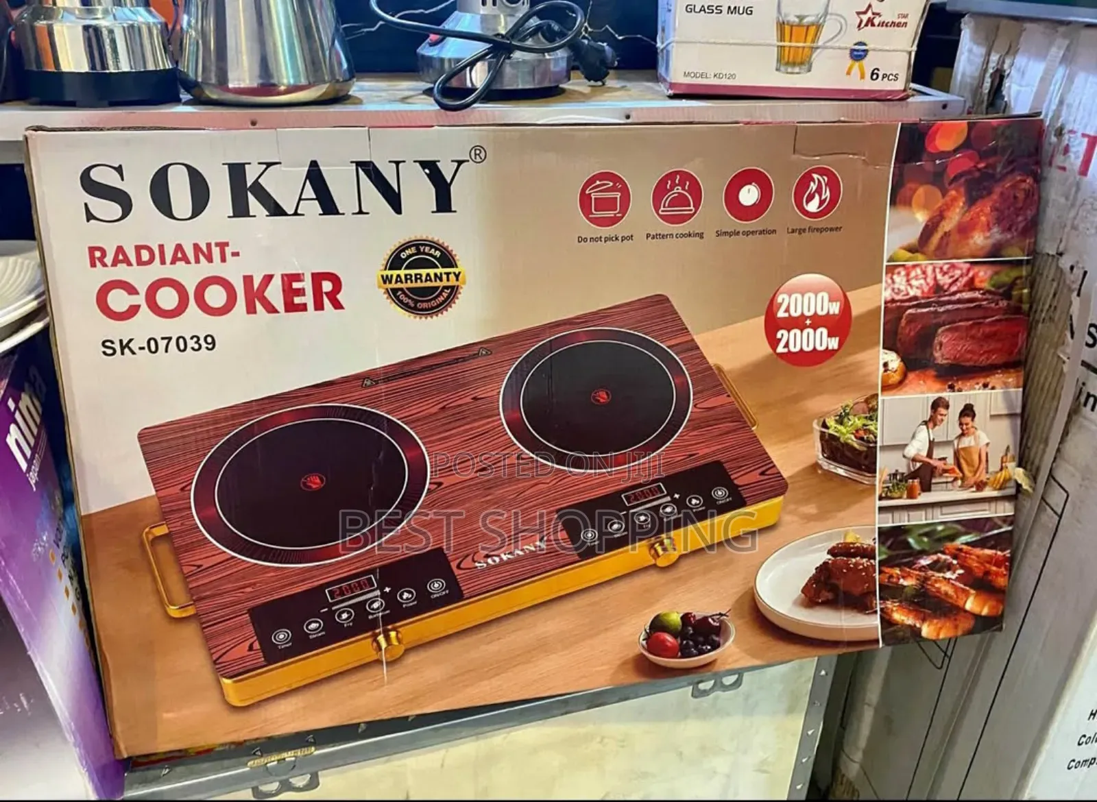 Sokany Double Touch Stove Digital Hot Plate in Bole - Kitchen ...