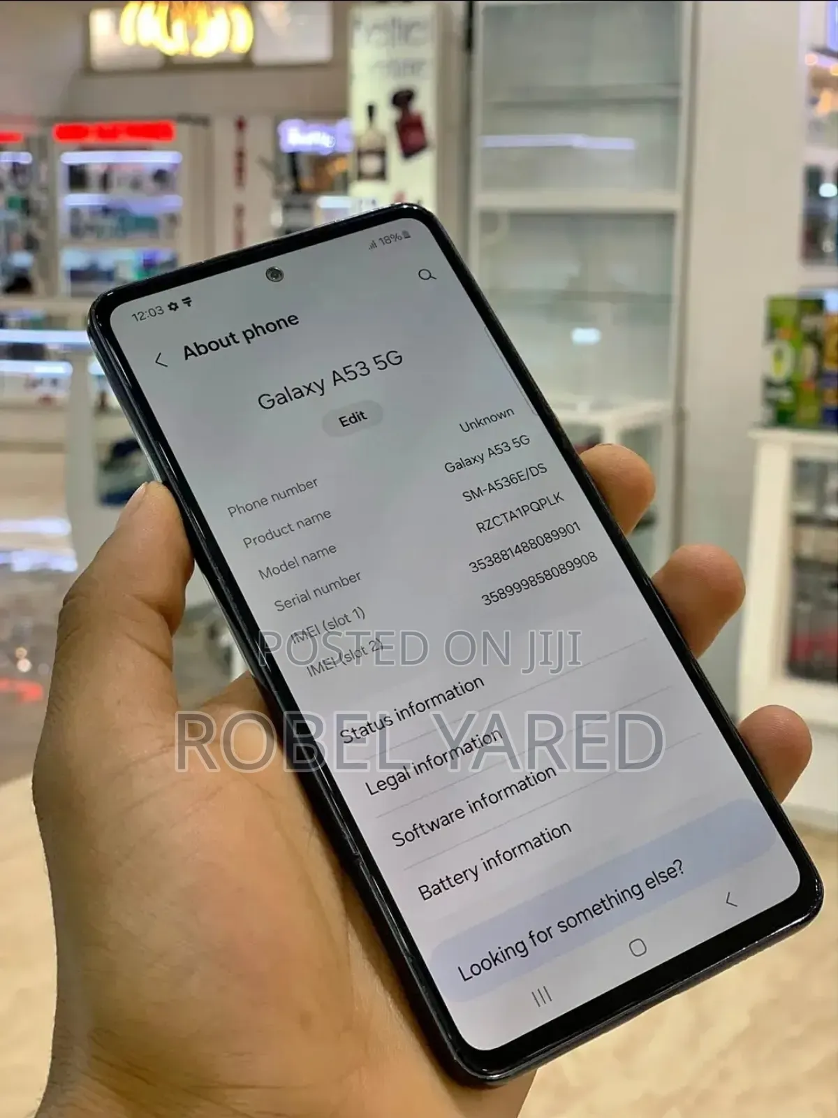 Samsung Galaxy A53 5G 128 GB Black in Yeka - Mobile Phones, Robel Yared ...