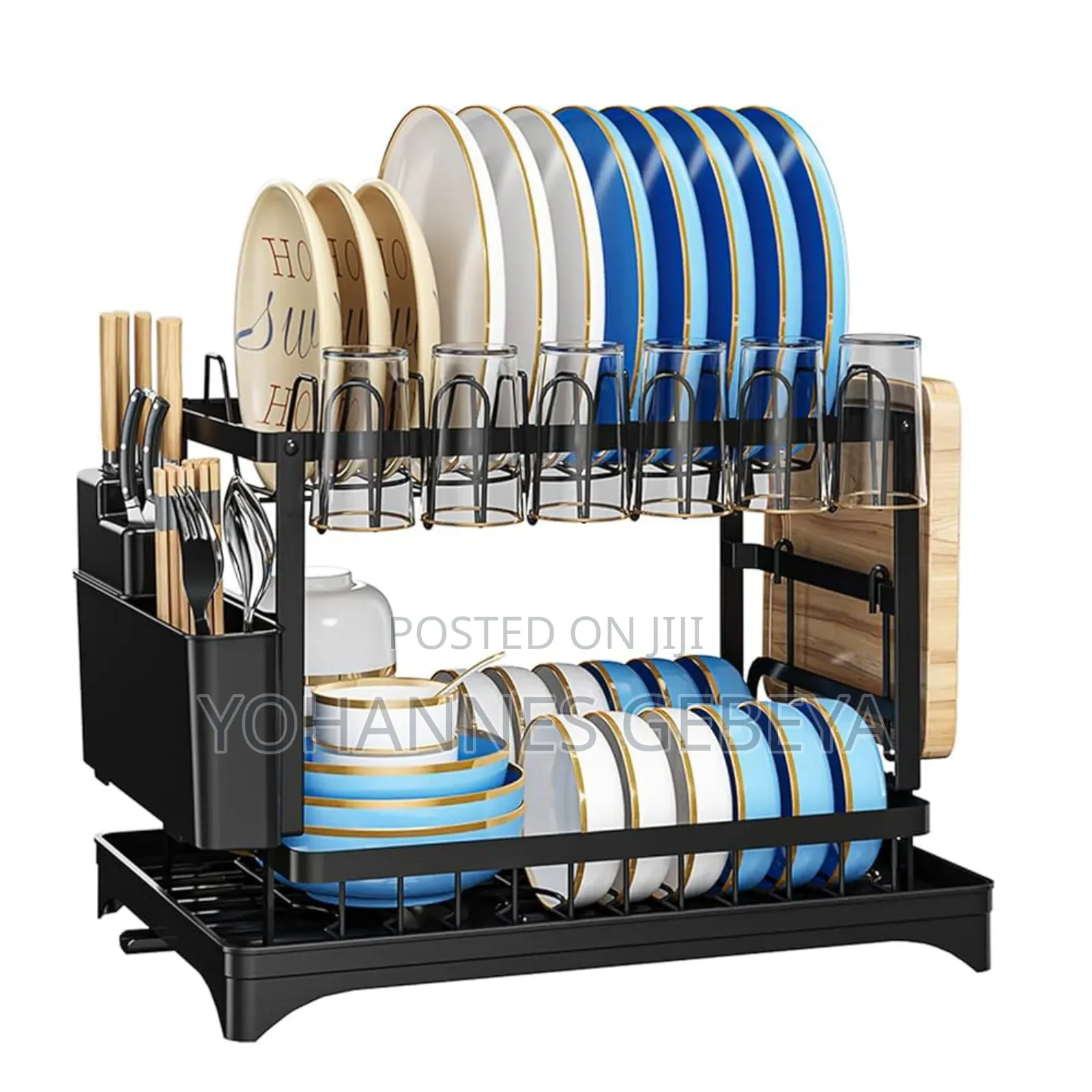 2 Tiers Stainless Still Dish Drainer Rack in Addis Ketema - Kitchen ...