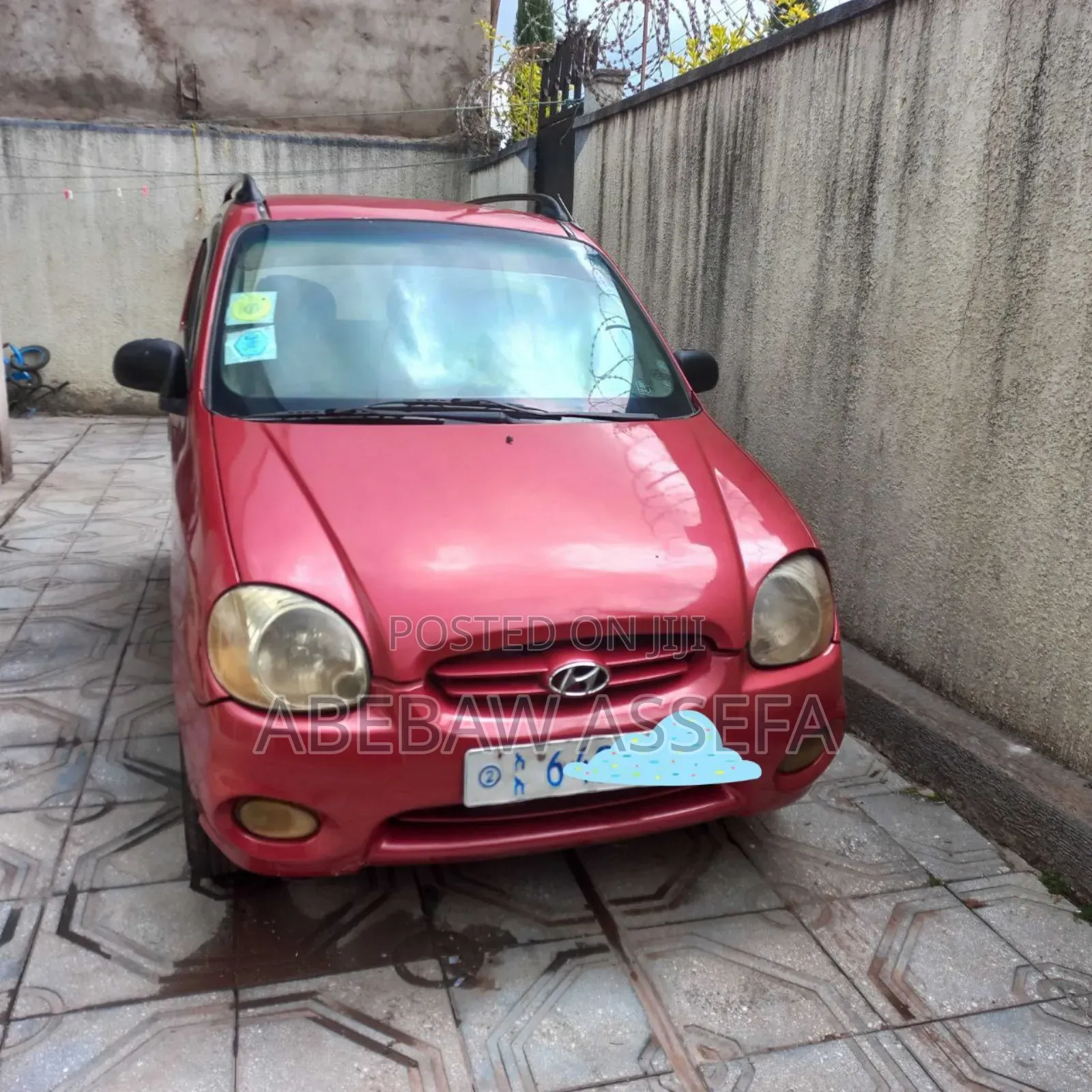 Hyundai Atos 1998 Red in Bole - Cars, Abebaw Assefa | Jiji.com.et